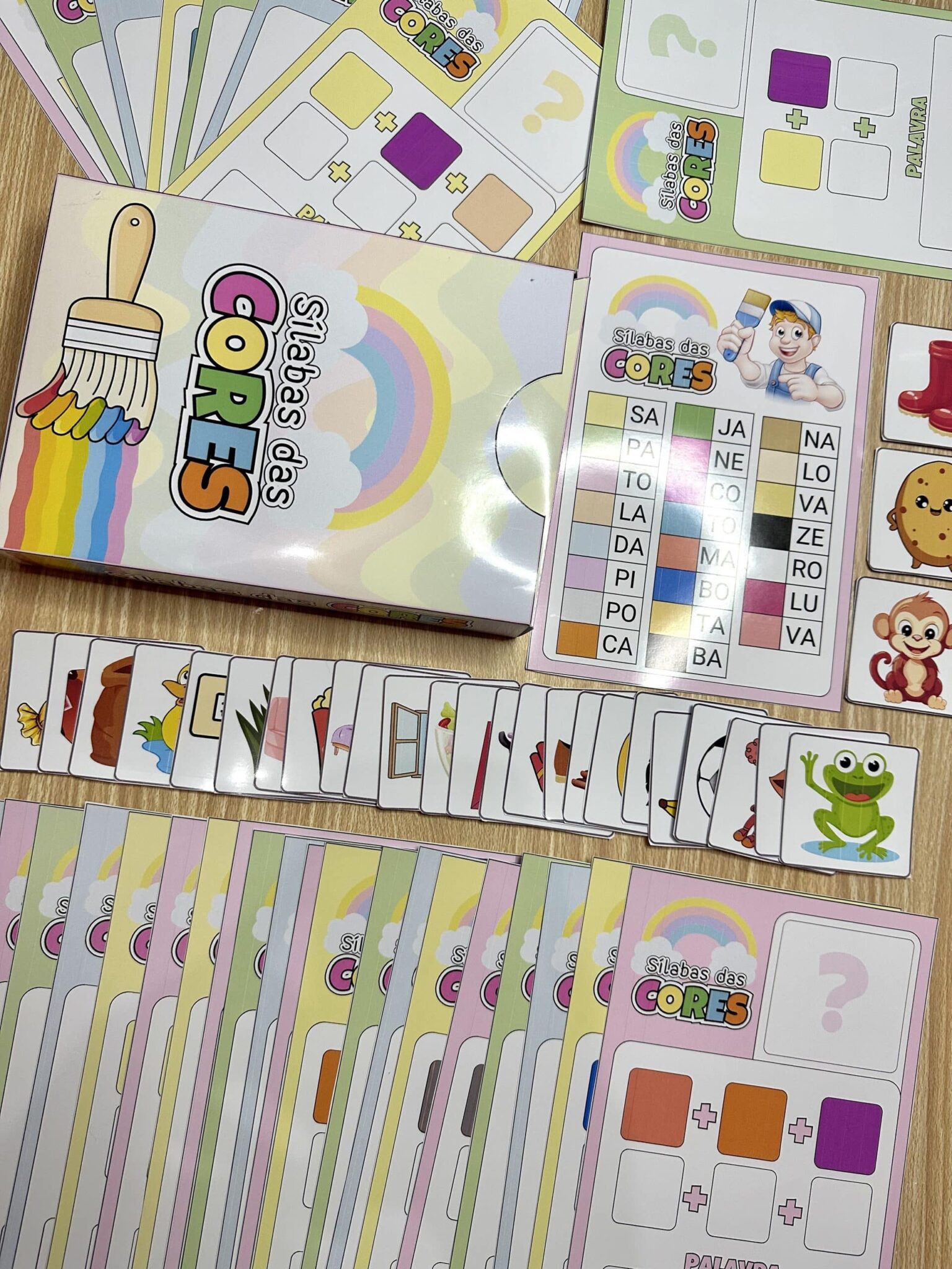 Sílaba das Cores - Educação e Criatividade