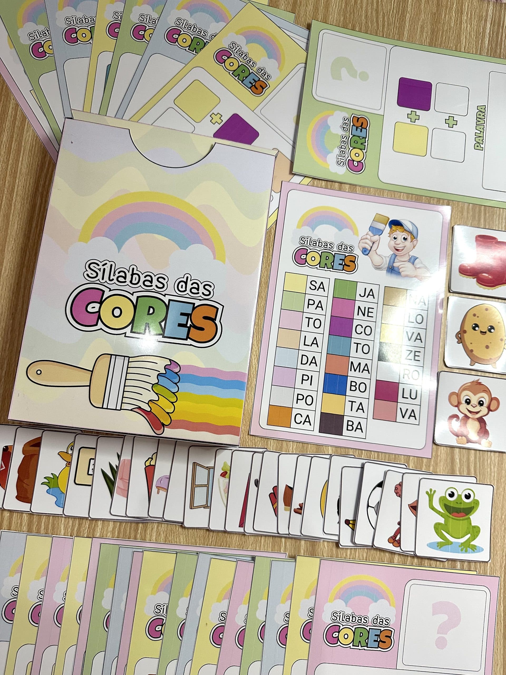 Sílaba das Cores - Educação e Criatividade